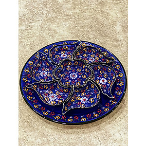 IstanbulArtWorkshop Turkish Breakfast Bowl Set,Turkish Ceramic Bowl Set,Food Serving Bowl Set,Appetizer Dishes Set,Turkish Tile Bowl,Dinnerware Serving Set