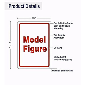 The high quality Outdoor Warning Signs Drive Carefully Our Squirrels Can't Tell One Nut from Another Humor Funny Caution 8×12 inches Metal tin Signs for Industrial Road Safety W080