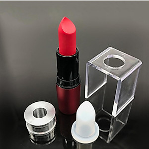 3 Set DIY Lipstick Mold Set Silicone Lipstick Making Mould Lip Balm Maker Cosmetic DIY Mold for 12.1mm Lipstick Tube