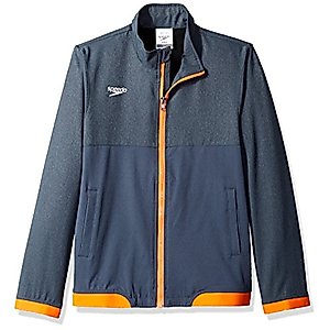 Speedo Unisex-Youth Jacket Full Zip Tech Team Warm Up Youth