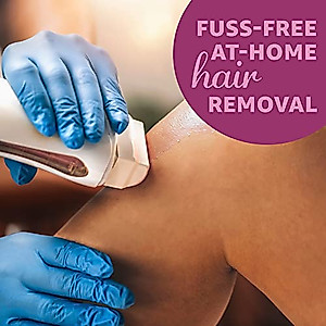 Depimiel Soft Wax Kit - Wax Roller with Warmer and Wax Strips - Wax Roll-On with Before and After Depilatory Lotions - Roller Wax for Legs, Arms, Bikini, Face - Gentle At-Home Waxing Kit