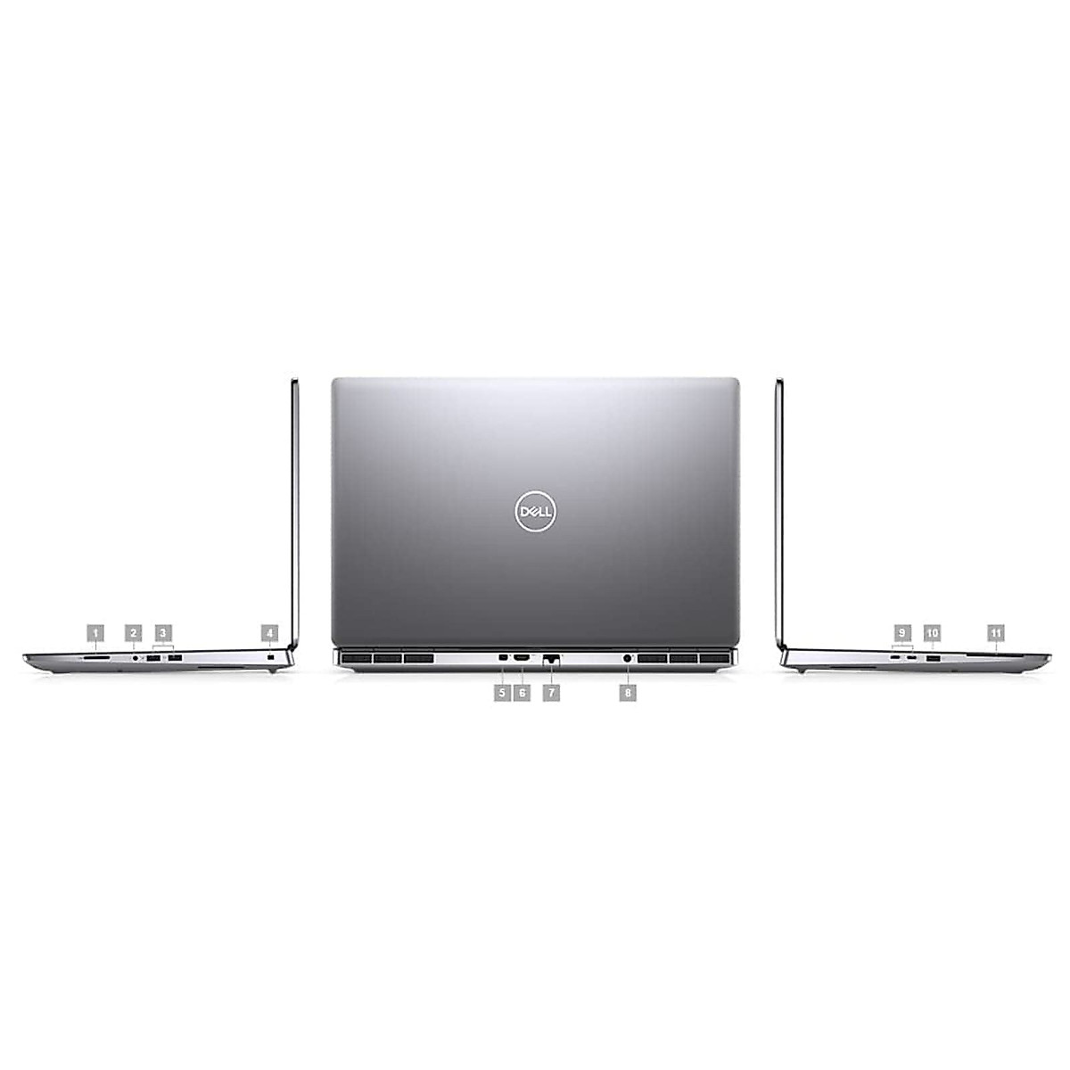 Dell Precision 7000 7760 Workstation Laptop (2021) | 17.3" FHD | Core i7 - 2TB SSD + 2TB SSD - 32GB RAM | 8 Cores @ 4.8 GHz - 11th Gen CPU Win 11 Pro (Renewed)