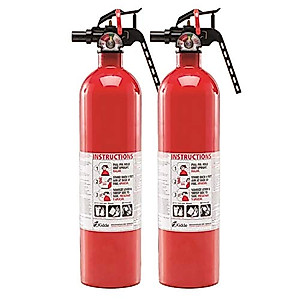 Kidde Multipurpose Fire Extinguishers, 2 Pack, Red