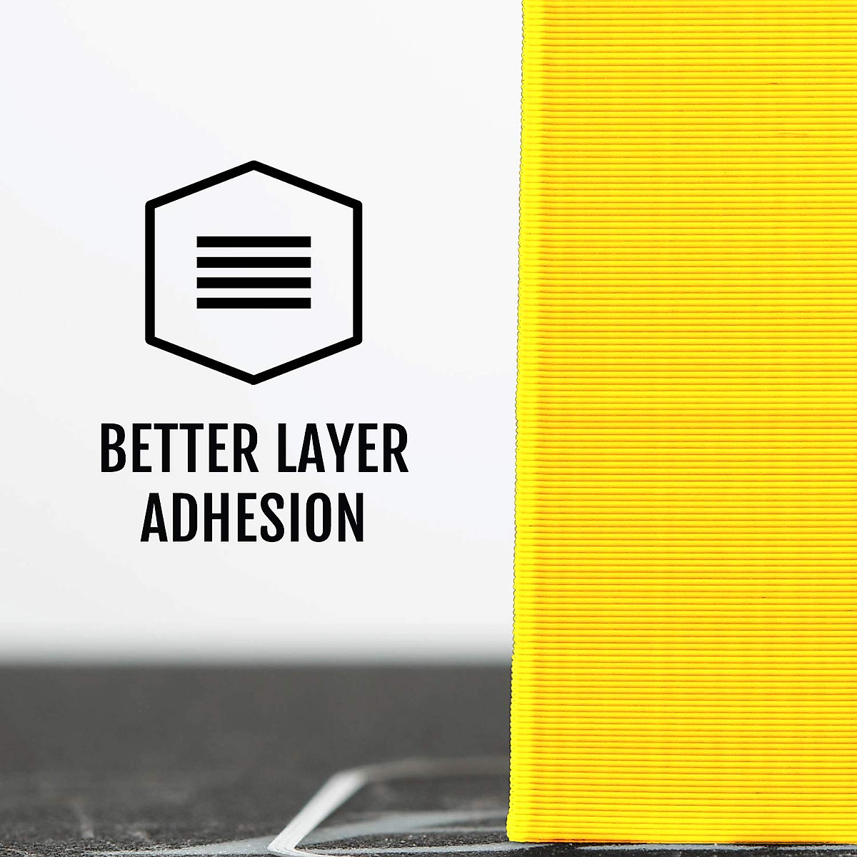 HATCHBOX 1.75mm Yellow PLA 3D Printer Filament, 1 KG Spool, Dimensional Accuracy +/- 0.03 mm, 3D Printing Filament