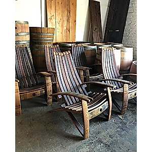 Wine Barrel Adirondack Chair