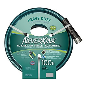 Teknor Apex 1094716 NeverKink 8615-100, Heavy Duty Garden Hose, 5/8-Inch by 100-Feet