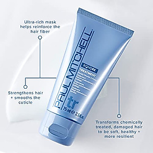 Paul Mitchell Bond Rx Treatment, Deeply Nourishes + Protects, For Chemically Treated + Damaged Hair, 2.5 oz