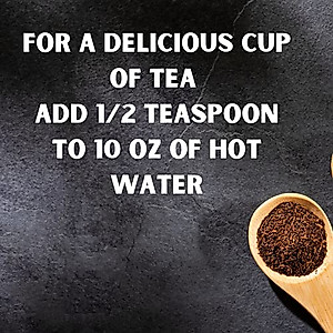 Civilized Coffee Instant Assam Black Tea Powder for Hot Tea, Iced Tea & Baking (8 oz) (1)