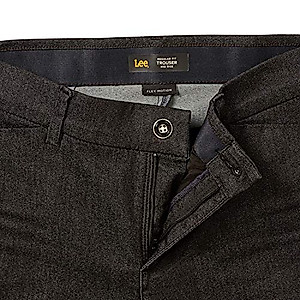 Lee Women's Ultra Lux Comfort with Flex Motion Trouser Pant Black 6 Medium