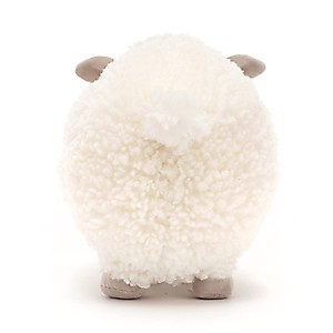 Jellycat Rolbie Sheep Stuffed Animal, Medium 11 inches