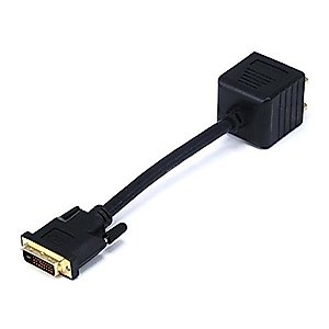 Monoprice 102518 DVI-D Male to DVI-D Female x 2 Video Splitter Cable
