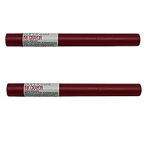Maybelline New York Pack of 2 Super Stay Ink Crayon Lipstick, Speak Your Mind # 75