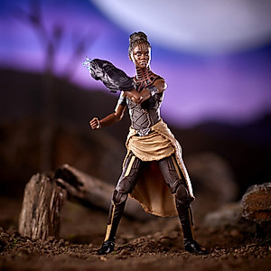 Marvel Legends Series Black Panther Shuri 6" Collectible Action Figure Toy for Ages 6 & Up with Accessories & Build-A-Figurepiece