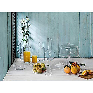 Luigi Bormioli Sublime 20 oz Beverage Glasses, 4 Count (Pack of 1), Clear