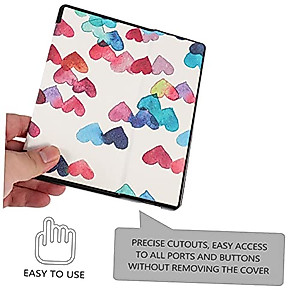UKCOCO Ebook Case Ereaders Ebook Reader Case for E- Ultra-Thin Protective E-Reader Protective Case Pattern Protective Case Automatic Imitation Leather E- Reader Case