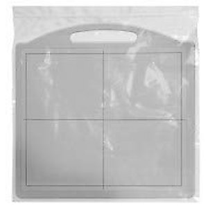 Colortrieve X-Ray Cassette/Receptor Cover - 16" x 19" Zip Top Bag, Fits 14x17" Cassette, 4 mil, Box of 250