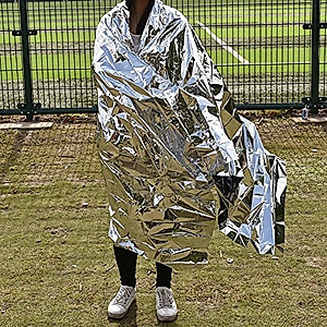 Emergency Mylar Blankets - 84" X 52"(4 Pack)