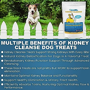 Petite Kidney Cleanse Dog Treats 20 Oz - Low Protein, Bacon Flavor, Kidney Support Formula for Normal Toxin Elimination - Kidney-Friendly Dog Diet Snack