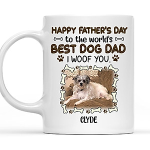 Personalized Happy Mother's Day Gifts For Dog Mom Dog Lover Mug Dog Dad Mug Father's Day Gifts From Dog Gifts Idea For Mom Dad Mother's Day Father's Day Gifts (Multi 4)