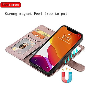 Fansipro Phone Cover Wallet Folio Case for LG V20, Premium PU Leather Slim Fit Cover for LG V20, 2 Card Slots, 1 Photo Frame Slot, Super fit, Golden