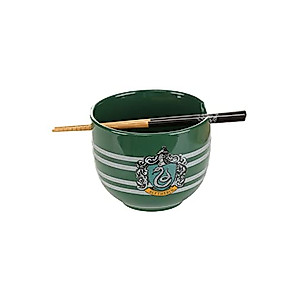 Harry Potter Slytherin Ramen Bowl with Chopsticks Standard