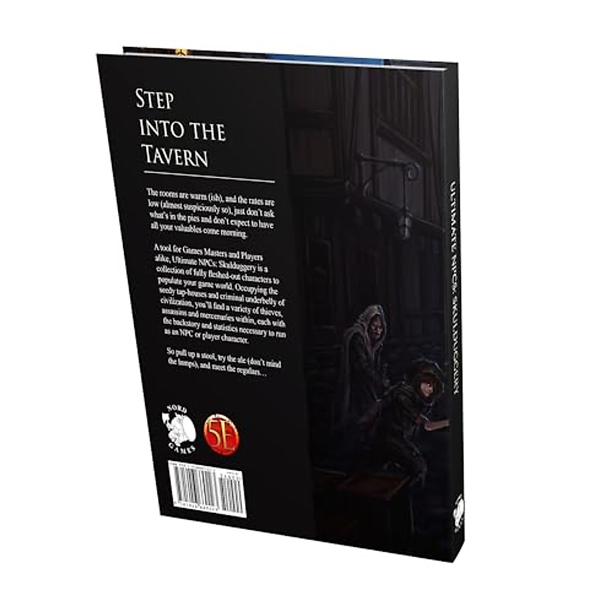 Nord Games: Ultimate NPCs: Skulduggery - Hardcover RPG Supplement Book, Full-World Character Collection, Roleplaying Game, 5e D&D Compatible, 323 Pgs