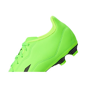 adidas X Speedportal.4 Flexible Ground Soccer Shoe, Solar Green/Solar Red/Solar Yellow, 6 US Unisex Big Kid
