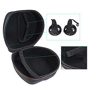 Storage Box for Quest All-in-One VR Gaming Headset and Accessories, Hard EVA Protective Case, Travel Carrying Case