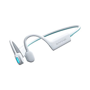 RINOO Wireless Bone Conduction Open-Ear Bluetooth Headphones for Workouts and Running W/Bluetooth 5.0 & Built-in Mic