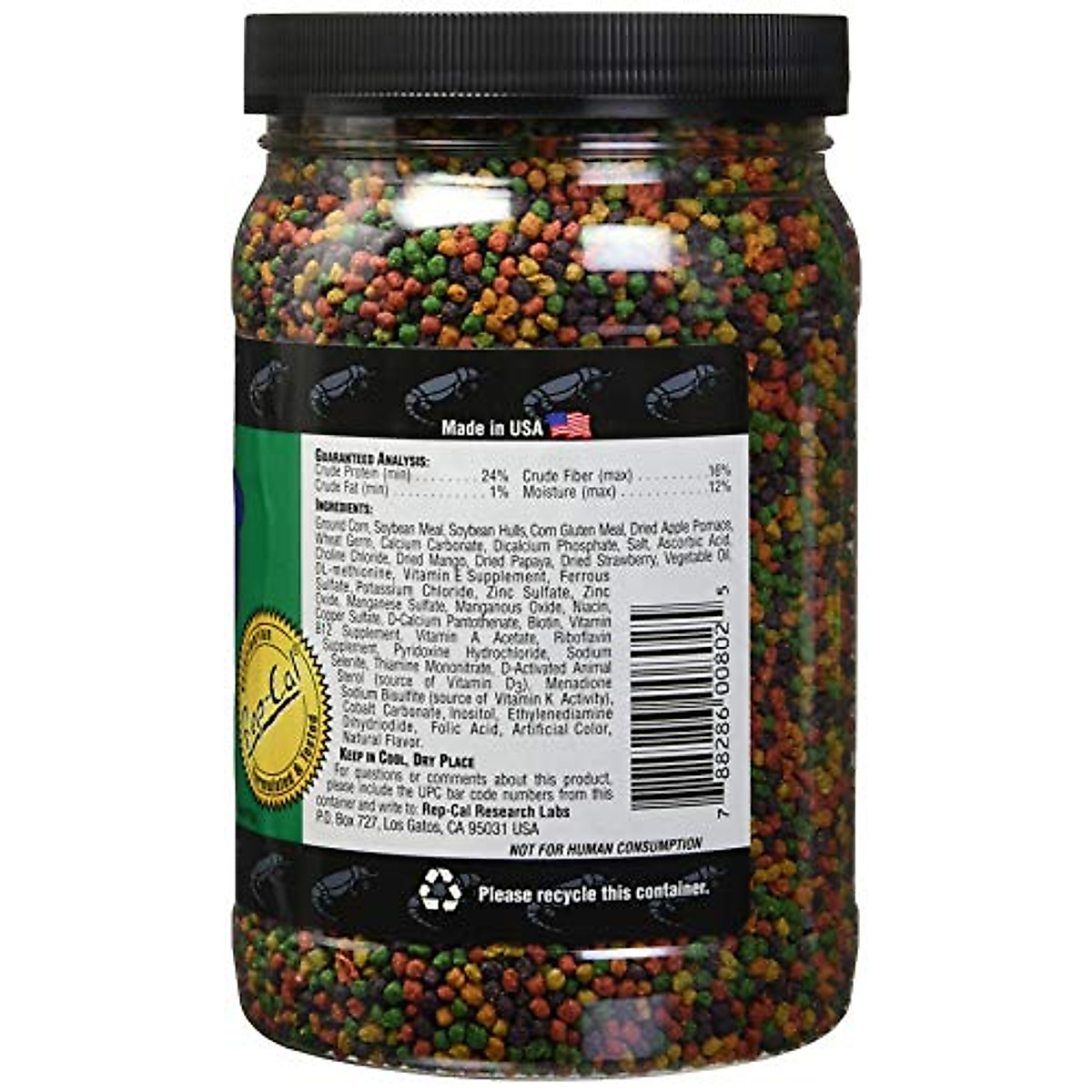 Rep Cal Iguana Food Juvenile 14.5oz