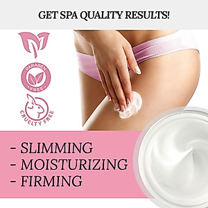 Skin Firming and Toning Cream with Premium Caffeine Extract | Cellulite Removal Treatment | Helps Tone, Firm, and Rejuvenate Your Body | Hydrating belly butter (8.1 oz)