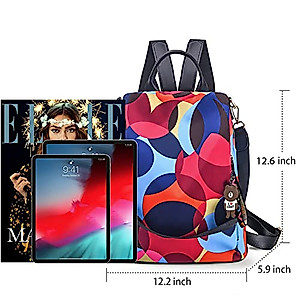 CONRUSER Backpack Purse for Women Anti-theft Ladies Backpack Designer Travel Bag Fashion Shoulder Bags Handbag