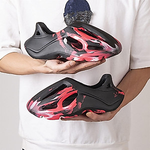 Foam Runner Shoes, Unisex Foam Runner Sneakers Pillow Cloud Shoes Non-Slip Lightweight Breathable Soft Fashion Sandals,Camouflage D,10.5/9.5