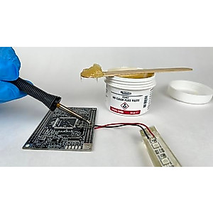 MG Chemicals 8341-50ML No-Clean Soldering Flux Paste, 49.0 g Jar, Pack of 1
