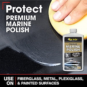 Star Brite Premium Marine Polish w/PTEF 32oz Fiberglass Metal Paint 85732