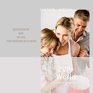 ZVP Flexible Plastic Cutting Board Set of 5 Gradient Color, Colorful Chopping Boards, BPA Free Mats, Non-Slip, Dishwasher Safe, 15x12 Inch, Gray Neutral Colors