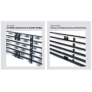 APS Compatible with 2003-2009 Chevy Kodiak C4500 C5500 C6500 Commercial Truck Billet Grille Insert C86631A