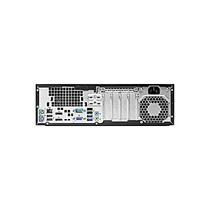 HP EliteDesk 800 G1 SFF Desktop, Intel i7, 16GB, 500GB SSD, Dual (2) E243 24 HP FHD Monitors, WiFi, Windows 10 Pro (Renewed)