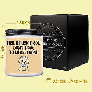 AharHora Scented Candle Get Well Soon Gifts for Women, Feel Better Encouragement After Surgery Recovery Grieving Condolence Divorce Sorry for Your Loss