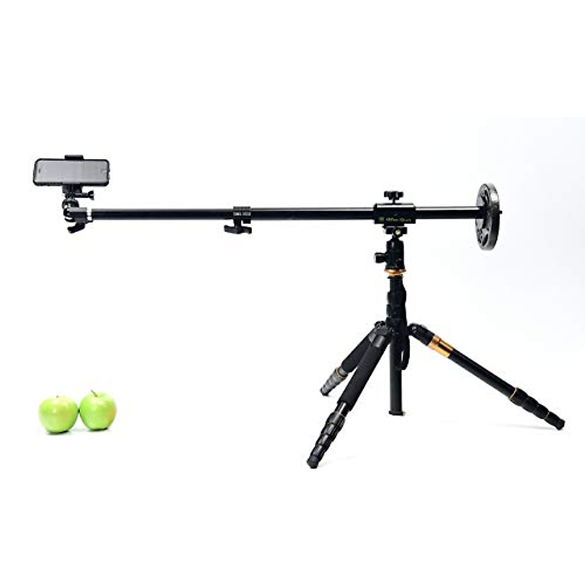 Glide Gear OH 50 DSLR Camera/iPhone Photo Video Overhead Heavy Duty Metal Mount Stand Adjustable 36" Pole Tripod Extension Arm Stand w/Ball Head