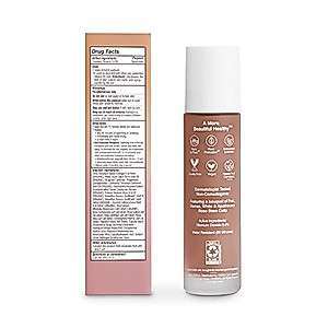 COOLA Organic Rosilliance BB Cream with SPF 30, Tinted Moisturizer Sunscreen & Foundation, Dermatologist Tested, Fresh Rose, 1.5 Fl Oz