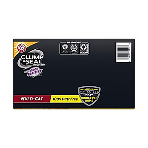 Arm & Hammer Clump & Seal Litter, Multi-Cat Litter 38 lb.