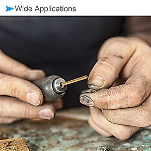 CoCud Diamond Grinding Bit Set, 1/8" Shank 120 Grit, Diamond Coated Burrs Bits Rotary Tool - (Applications: for Carving Grinding Ceramics), 30-Pieces