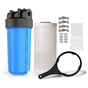 Carbon Water Filter with Housing, bracket, screws, wrench 20" x 4.5"