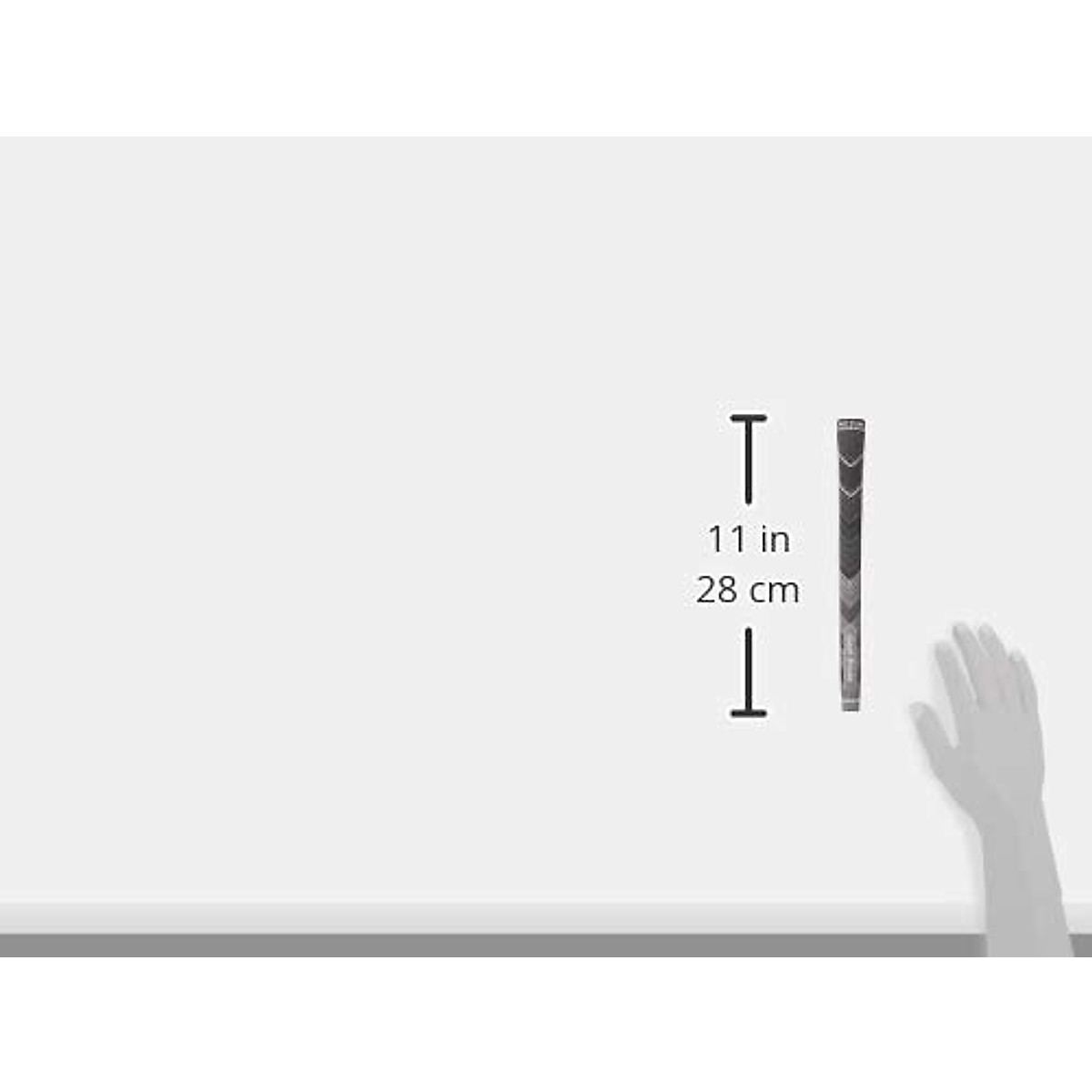 Golf Pride MCC Plus4 New Decade MultiCompound Golf Grip, Standard, Gray