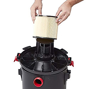 MULTI FIT Wet Dry Vac Filter VF2007 Standard Replacement Wet/Dry Vacuum Filter for Most 5 Gallon and Larger Shop-Vac Branded Wet/Dry Vacuum Cleaners