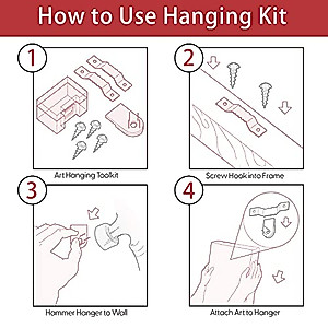 ICED PIXEL Customize Poster Canvas Prints With Your Photos, Pets/Animals, Personalize Your Room, Bedroom, Baby Room Wall Decor With Photo Frames(6x8in)