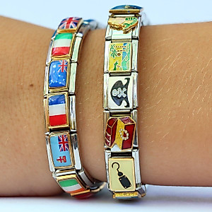 Swimming Ocean Sea Turtle Italian Charm