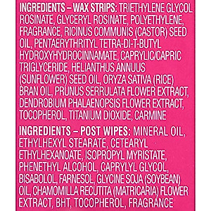 Nair Hair Remover Wax Ready- Strips for Legs & Body, 40 CT Set of 3