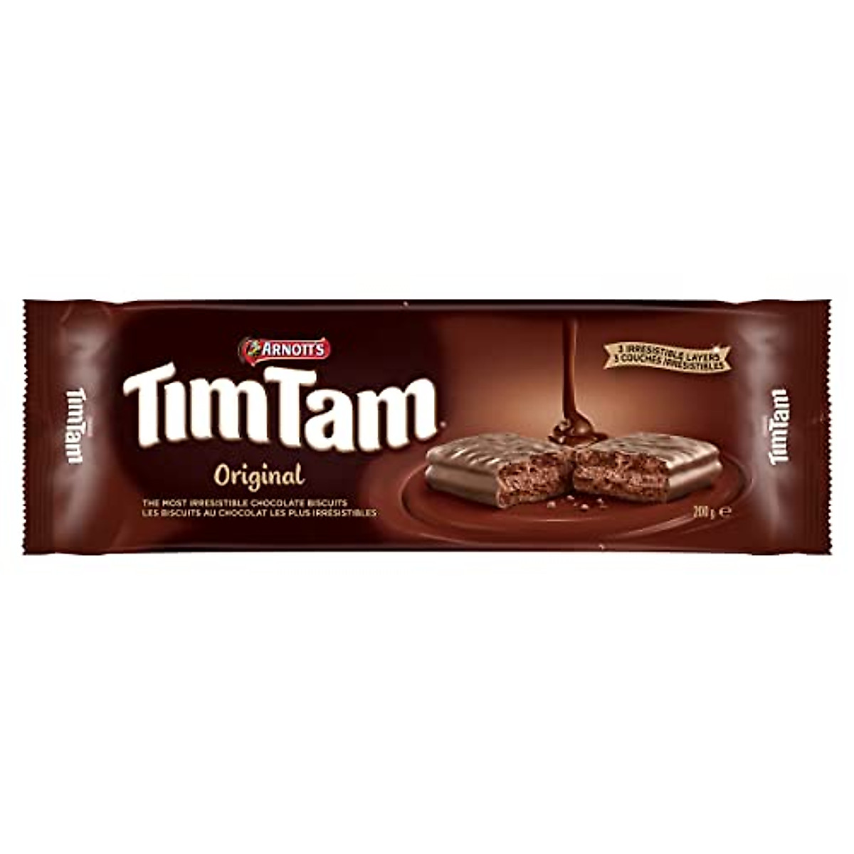 Arnott's Tim Tam Chocolate Biscuits, 200 Grams/7.05 Ounce, Original